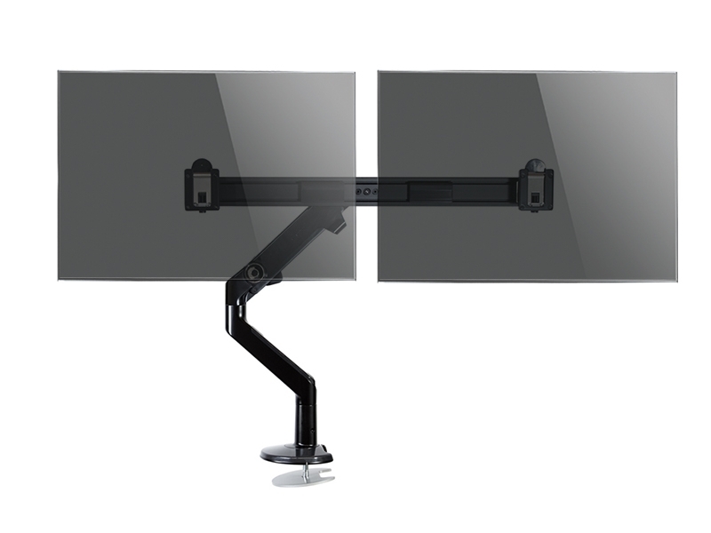 Humanscale M8 Dual Tabel Mount (Through Desk) Crossbar, black buy ...