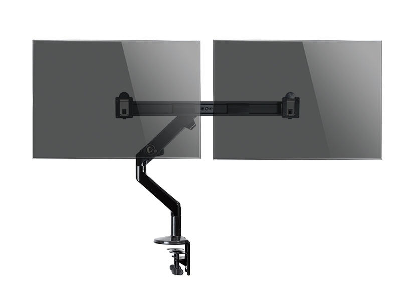 Humanscale M8 Dual Tabel Mount (Clamp) Crossbar, black buy online dual ...