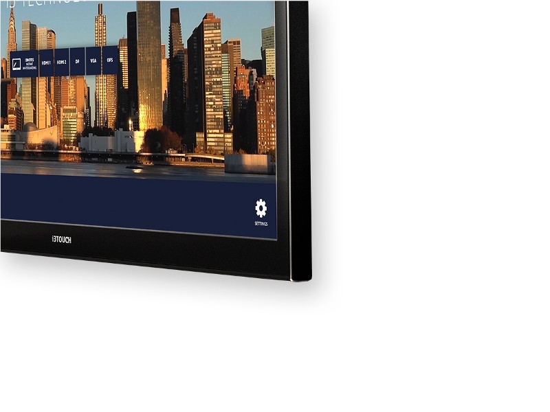 i3 Technologies interactive 40 PCAP Touch display 85" 4K