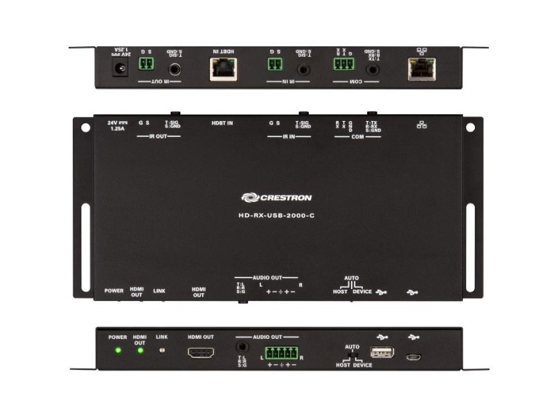 Crestron HDMI 4K/60 und USB-Übertragung über CAT/HDBaseT