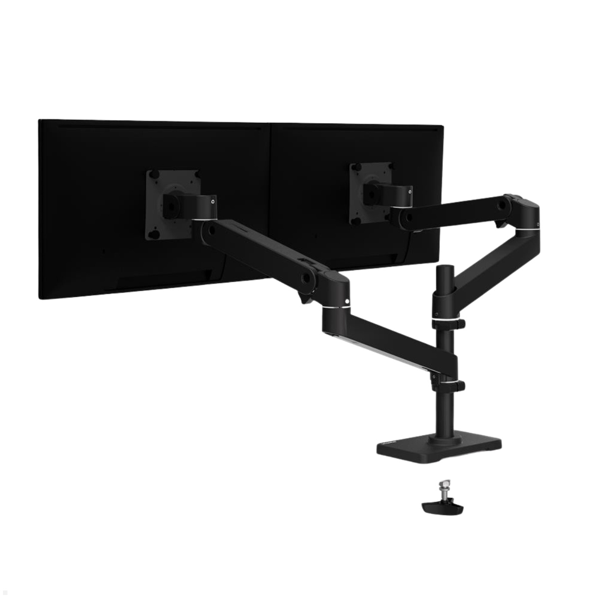 Ergotron LX Pro Dual Monitor Desk Mount, Tall Column