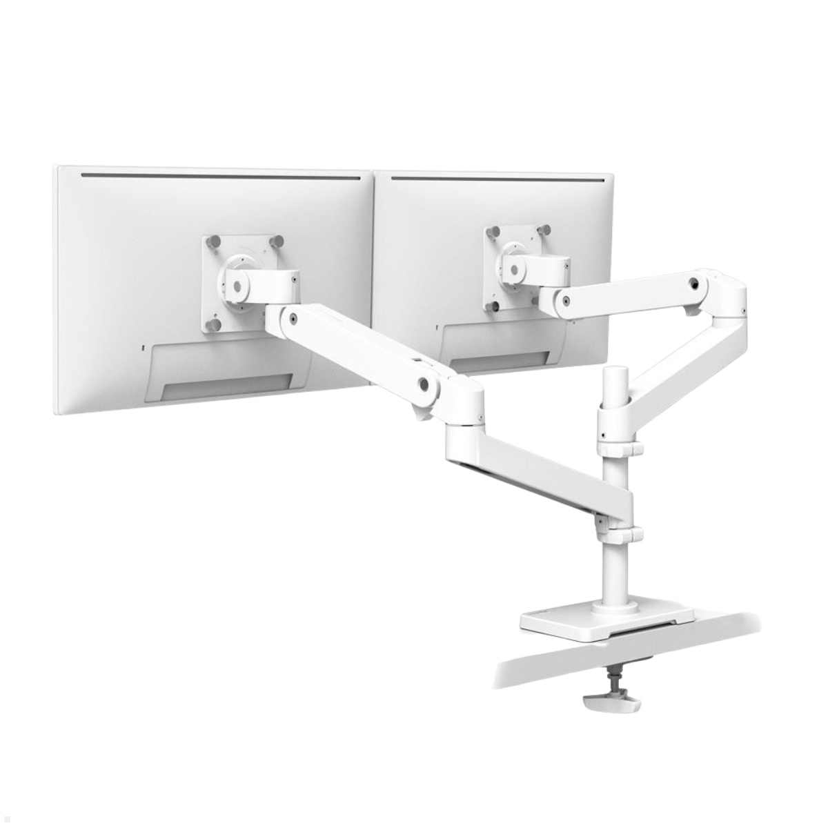 Ergotron LX Pro Dual Monitor Desk Mount, Tall Column