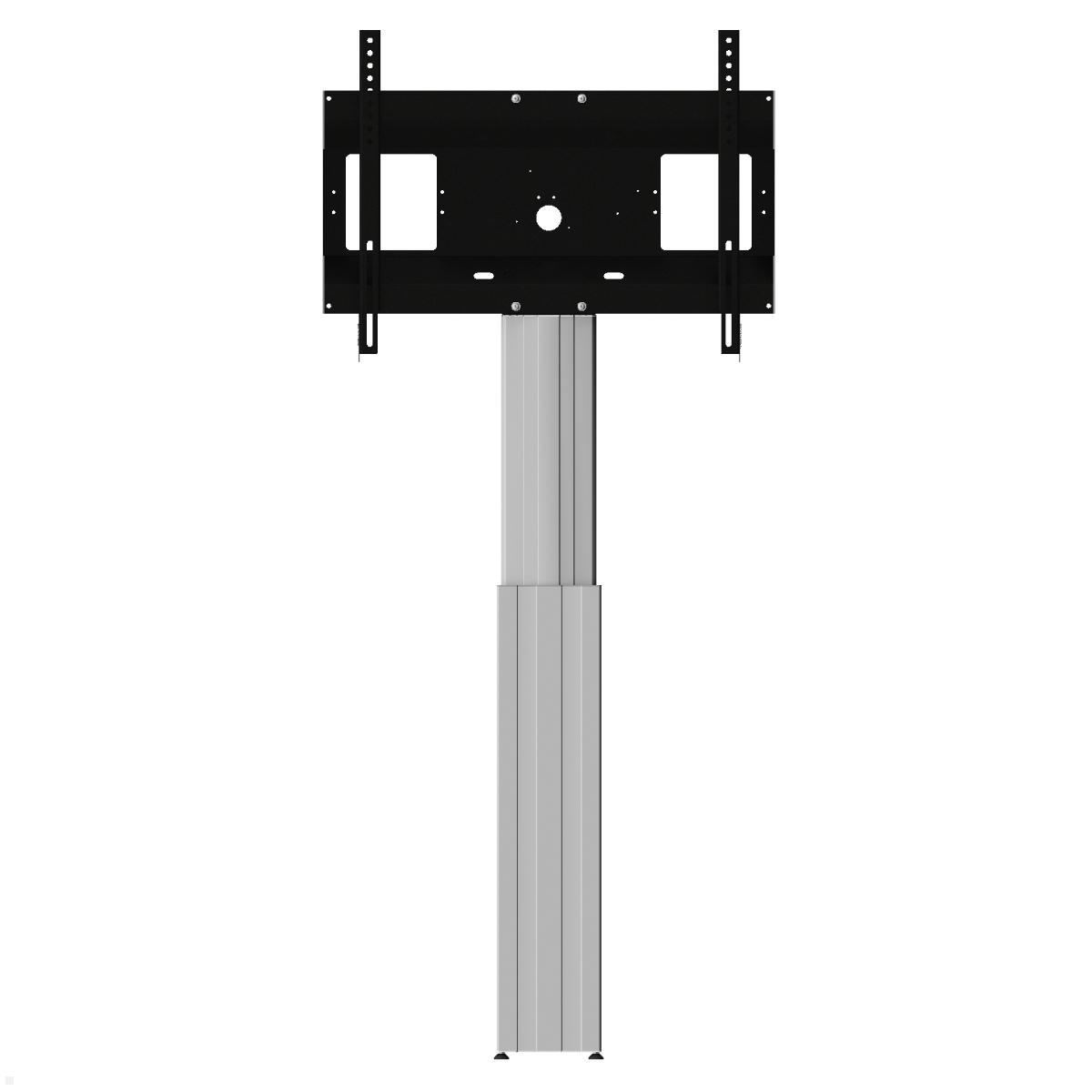 TV lift for wall and floor mounting, Conen SCETAW, silver