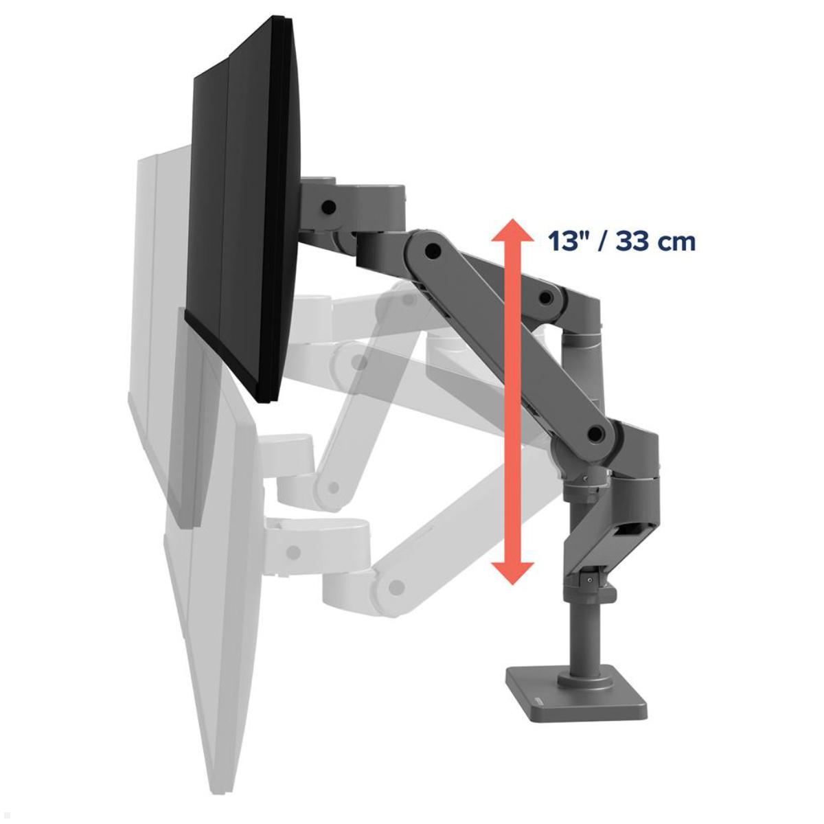 Ergotron LX Pro Dual Monitor Desk Mount, Tall Column