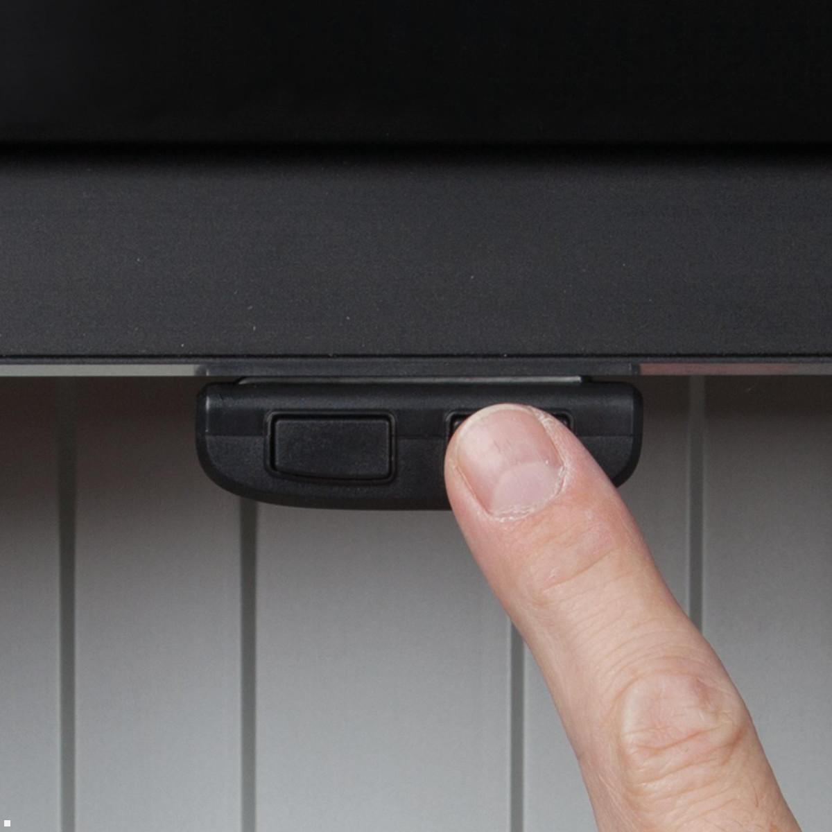 TV lift for wall and floor mounting, Conen SCETAW, silver