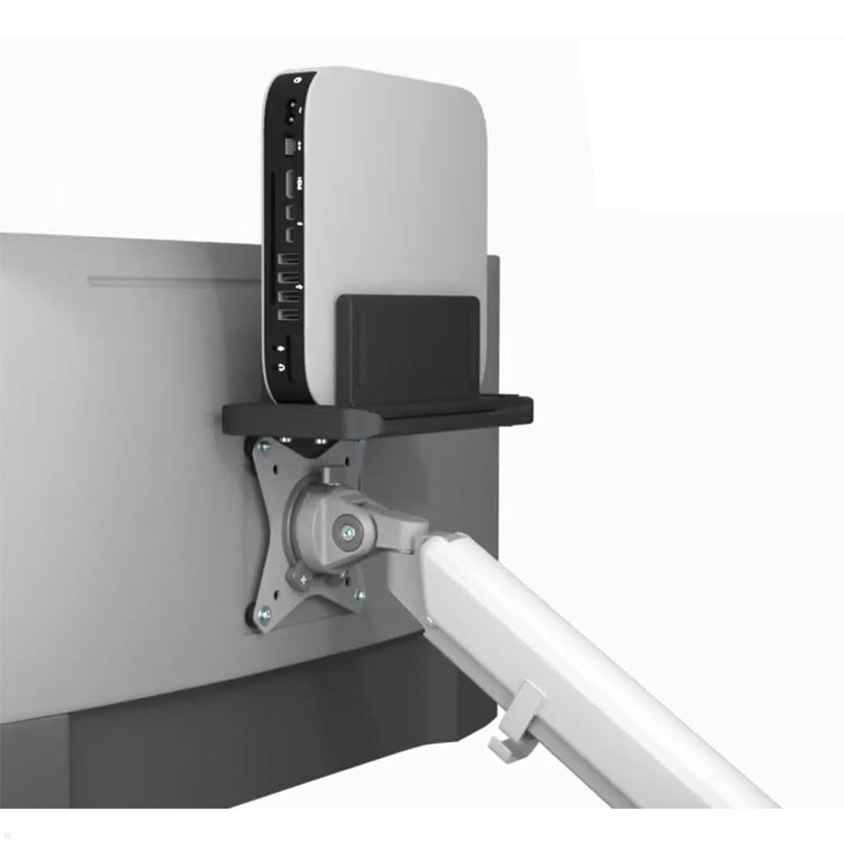 Mini PC holder TecLines TPH003B, thin client to VESA, black