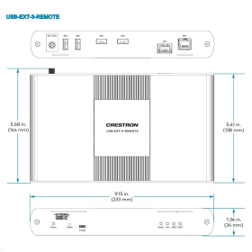 USB extender for WLAN signal Crestron (USB-EXT-3 KIT)